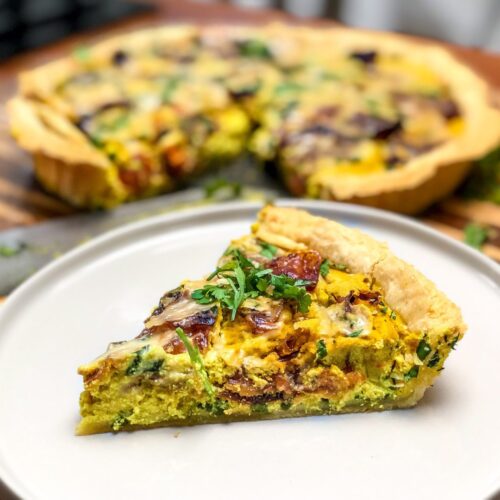 Vegan Quiche Lorraine