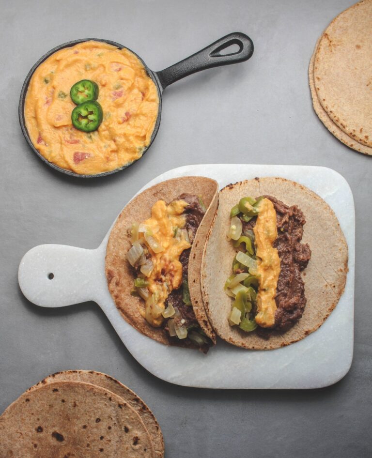 Plant-Based Queso With Cashews & Sweet Potato