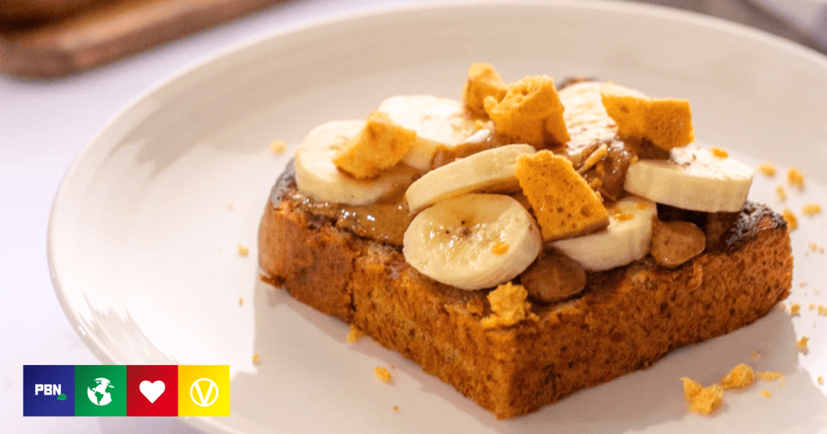 Vegan Banana Bread Made With 5 Ingredients