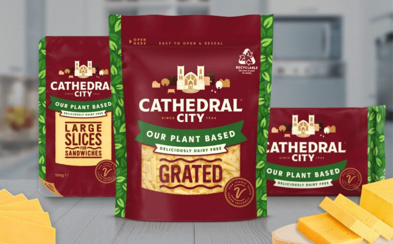 Major UK Cheese Brand Cathedral City Launches First-Ever Vegan Range