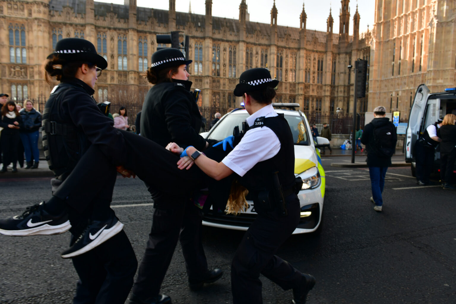 Member Of The Public Arrested For ‘Assaulting’ Animal Rights Protester ...