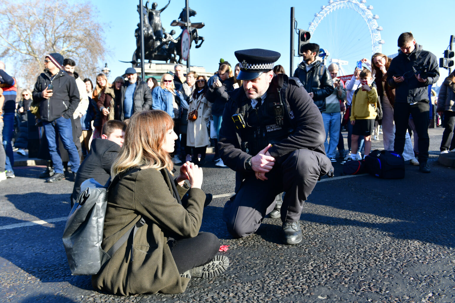 Member Of The Public Arrested For ‘Assaulting’ Animal Rights Protester ...