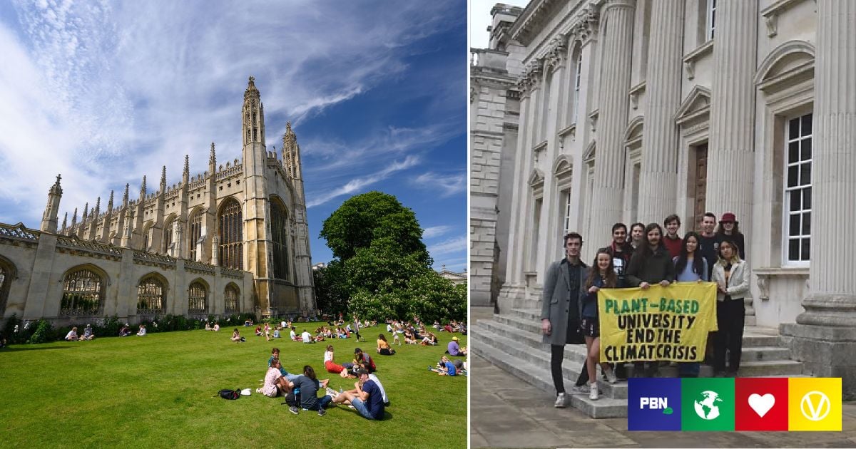 University Of Cambridge Votes In Favor Of Plant-Based Transition University Of Cambridge Votes In Favor Of Plant-Based Transition