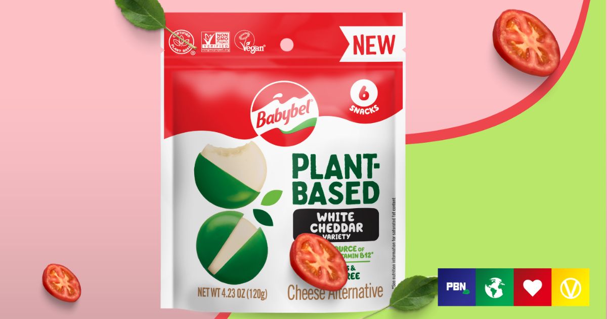 Babybel Unveils New Vegan 'White Cheddar' Flavor