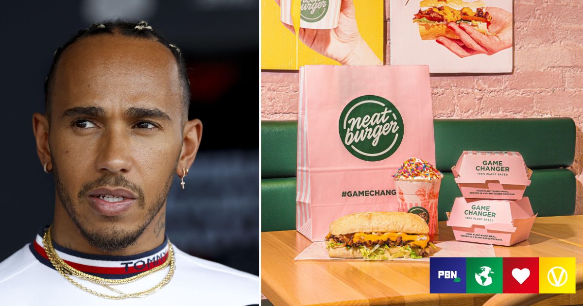 Lewis Hamilton’s Vegan Burger Chain Just Opened Its First US Restaurant