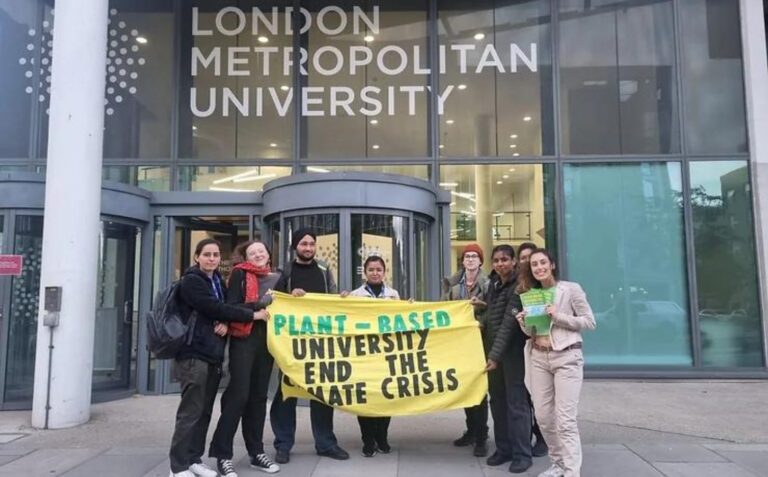 London Metropolitan University Students Vote To Turn Campus Plant-Based