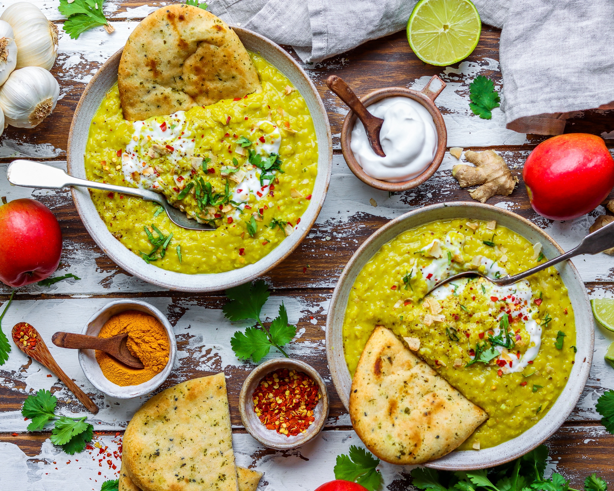 This Warming Apple And Ginger Dahl Recipe Is Perfect For Cold Evenings