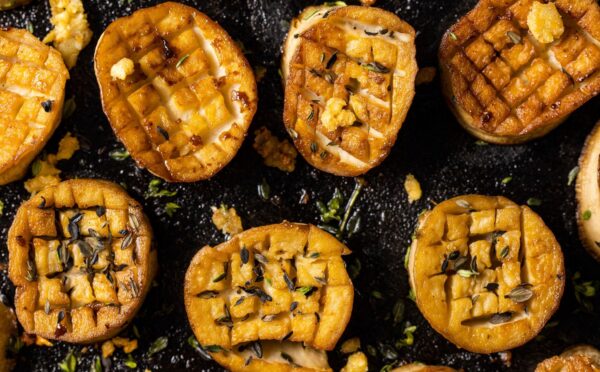 These Garlic Butter Mushroom Scallops Are Completely Vegan