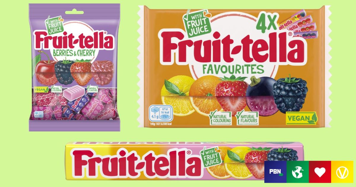 Fruit-Tella To Make Best-Selling Sweets Vegan