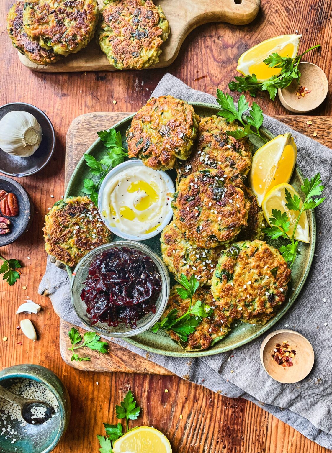 Try These Spinach And Potato Rostis With Tofu