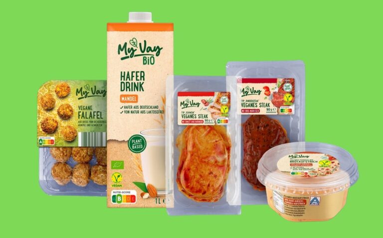 Aldi Introduces Huge New Vegan Brand 'MyVay' In Germany