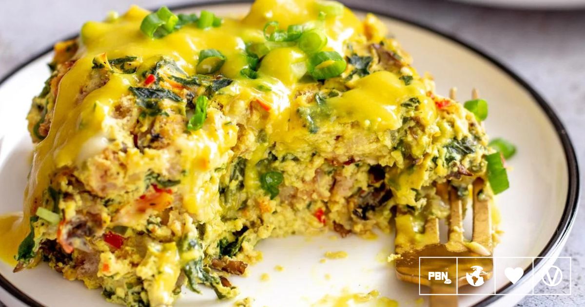 This Eggs Benedict Casserole Is Completely Vegan