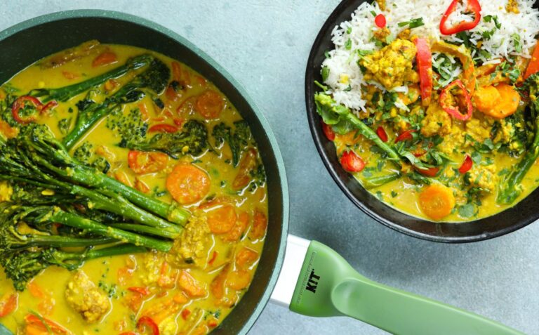 Brighten Up Dinner Time With This Sunshine Tempeh Curry