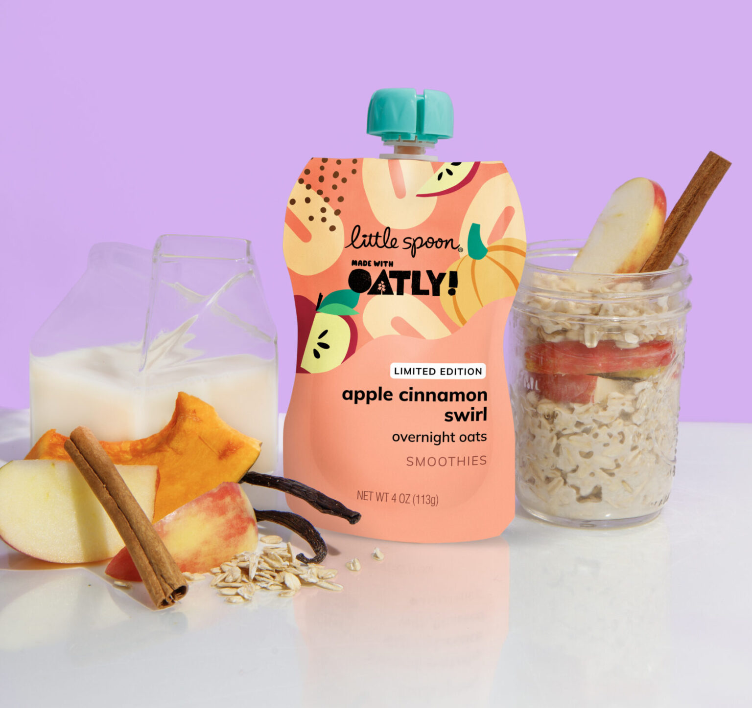 Oatly Collaborates With Little Spoon For Kid-Friendly Overnight Oat ...