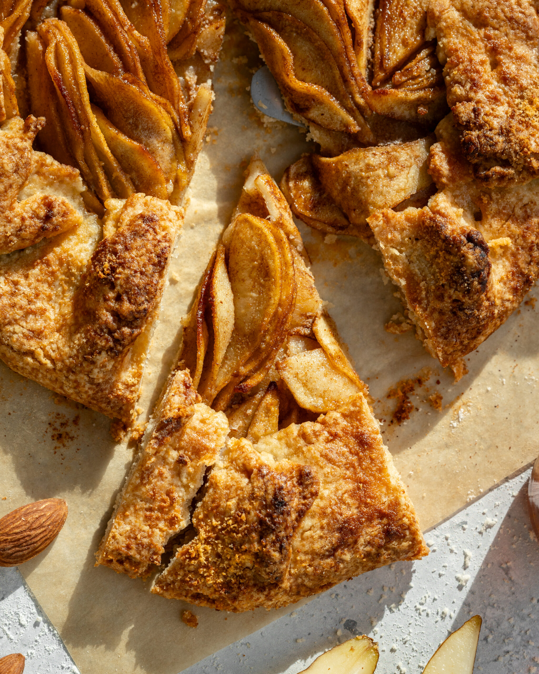 Try This Autumnal Almond Pear Galette