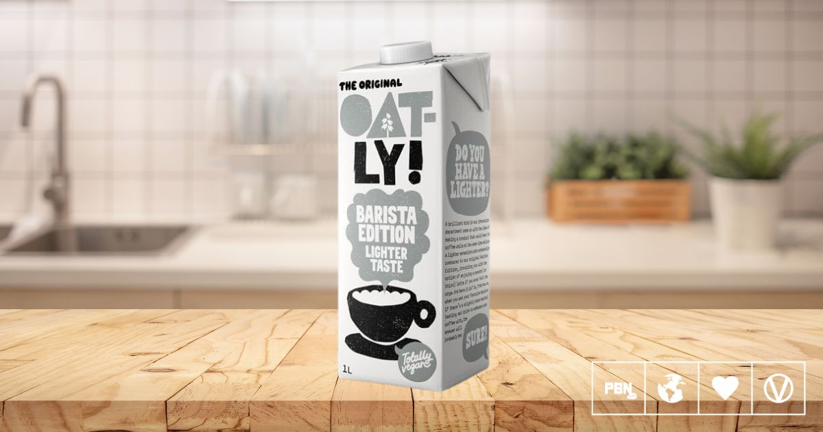 Oatly Launches 'Lighter Taste' Barista Oat Milk