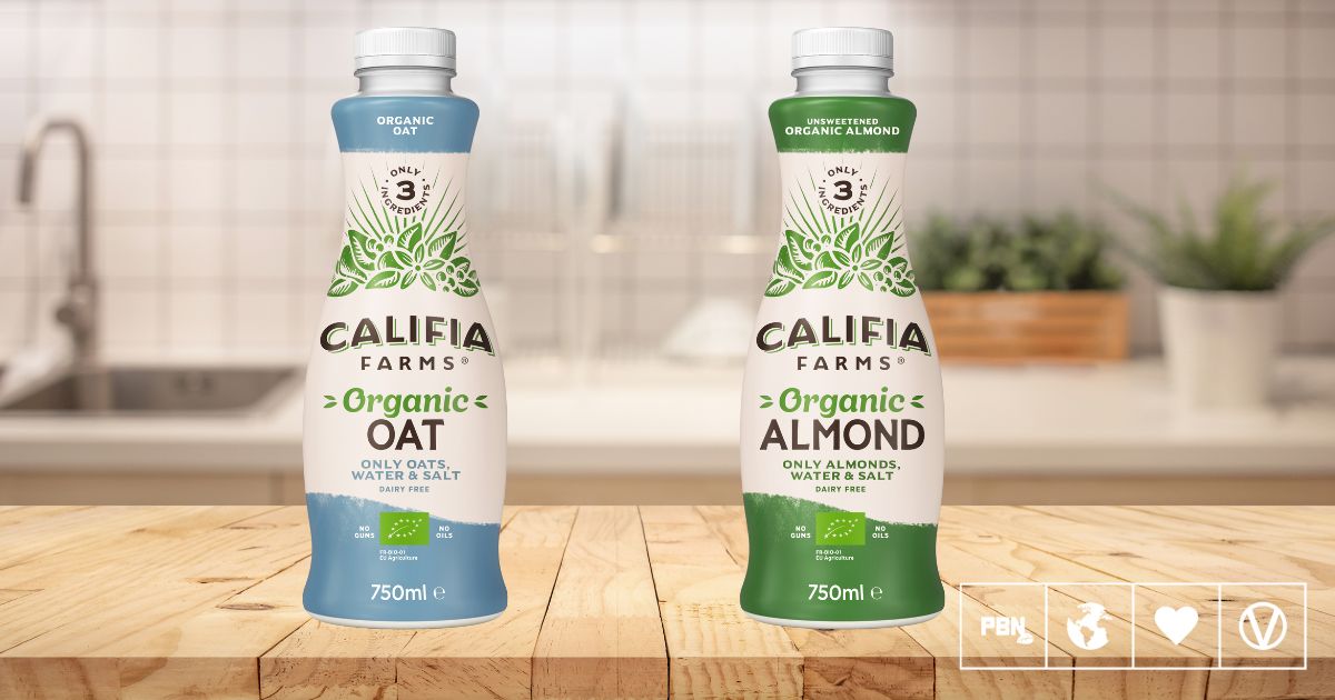 Califia Farms Launches 3-Ingredient Plant-Based Milk In The UK