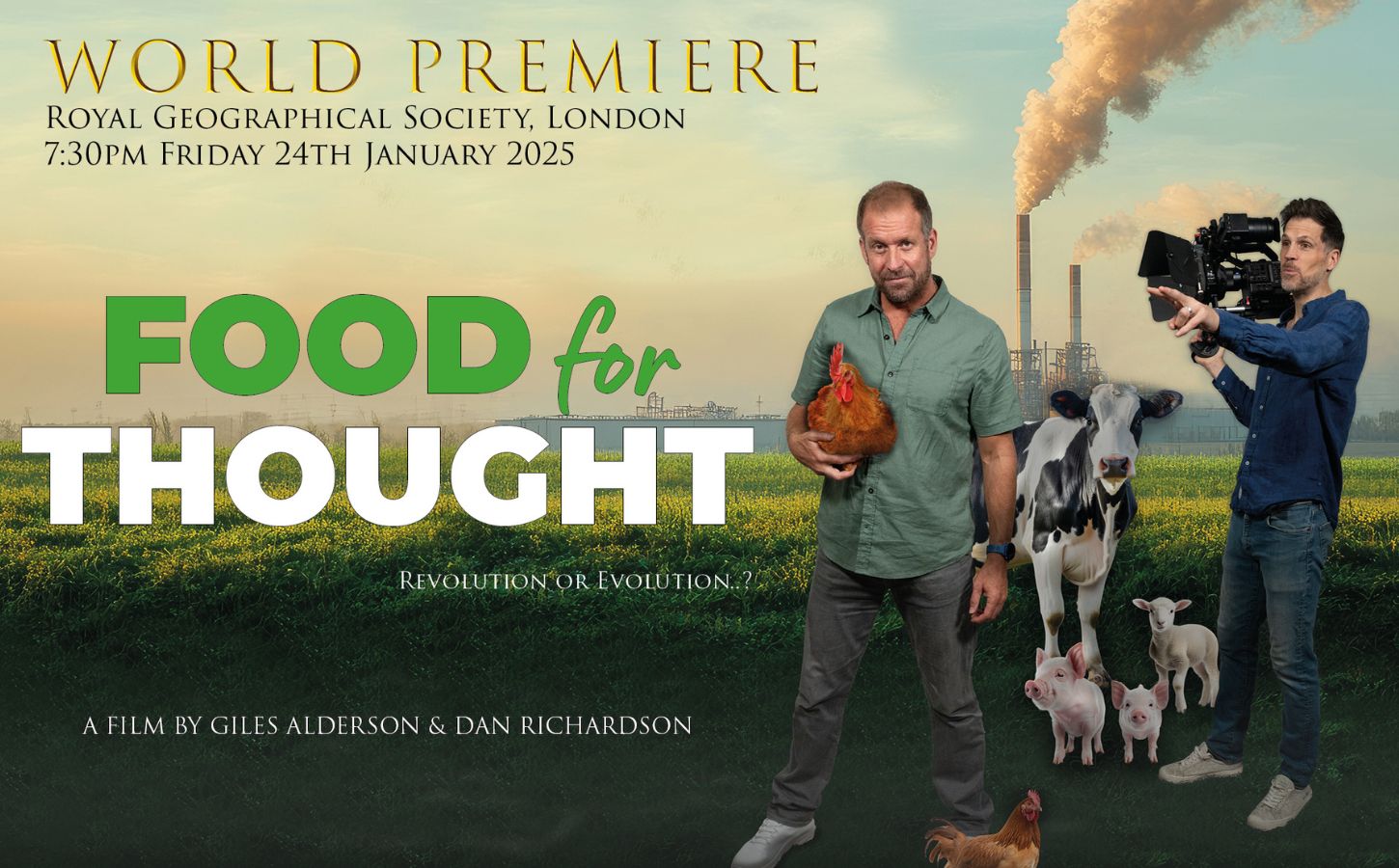 How To Watch New Vegan Documentary 'Food For Thought'