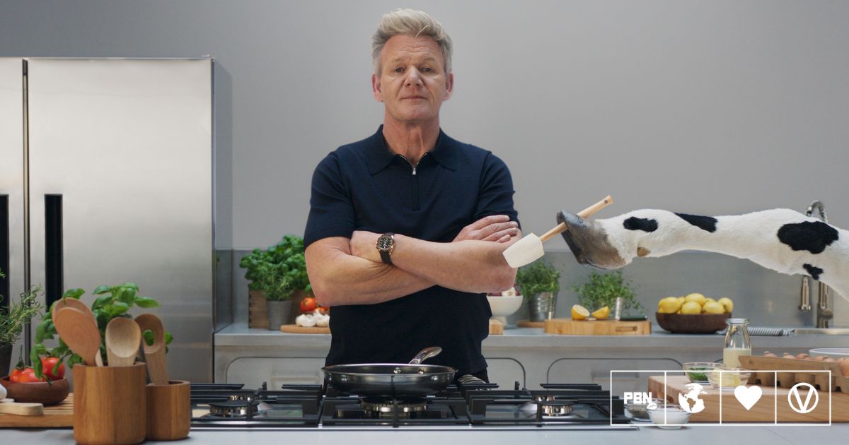 Gordon Ramsay Partners With Flora For ‘Skip the Cow’ Campaign