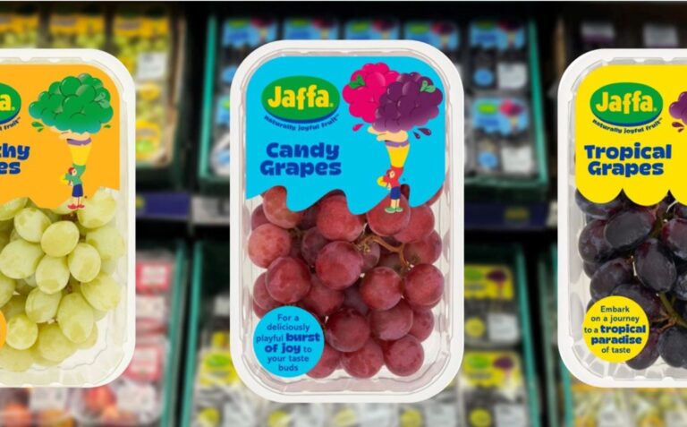 Supermarket To Trial Taste And Texture Labels On Grape Packets
