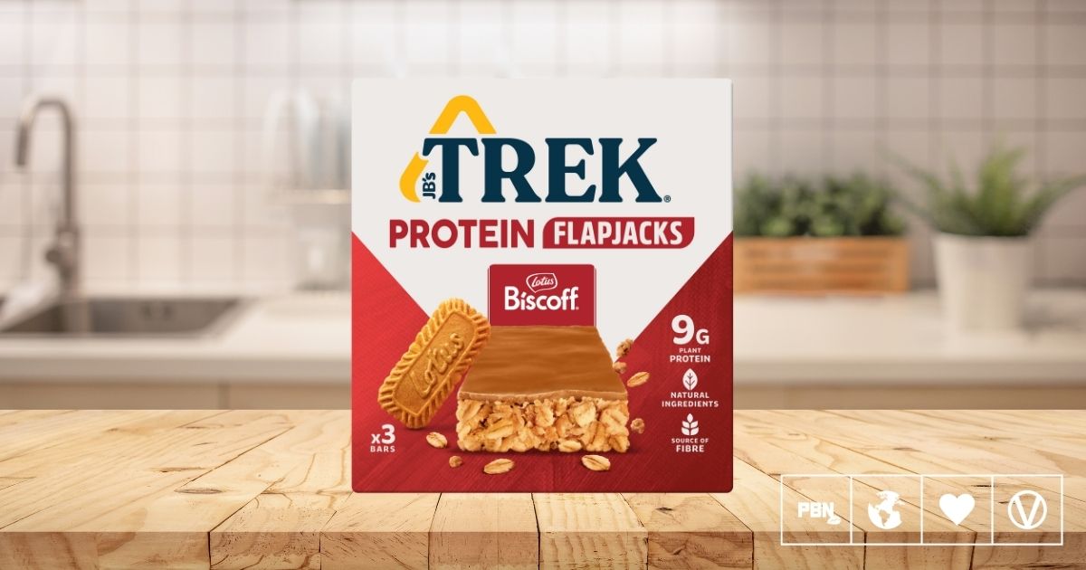 TREK Collaborates With Biscoff Again For New Protein Flapjack