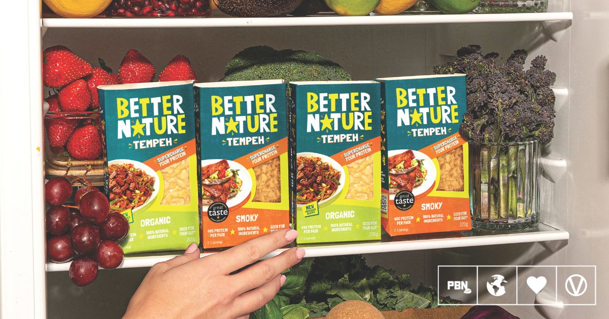 Better Nature Launches Tempeh With Comparable Protein To Chicken