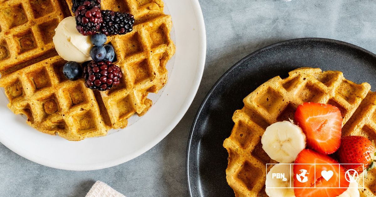 Oil-Free Spiced Waffles