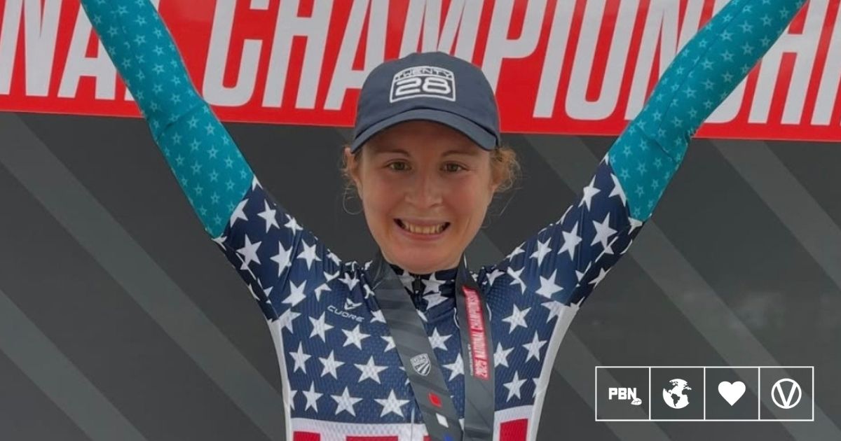 Vegan Cyclist Wins 2025 National Time Trial Championship