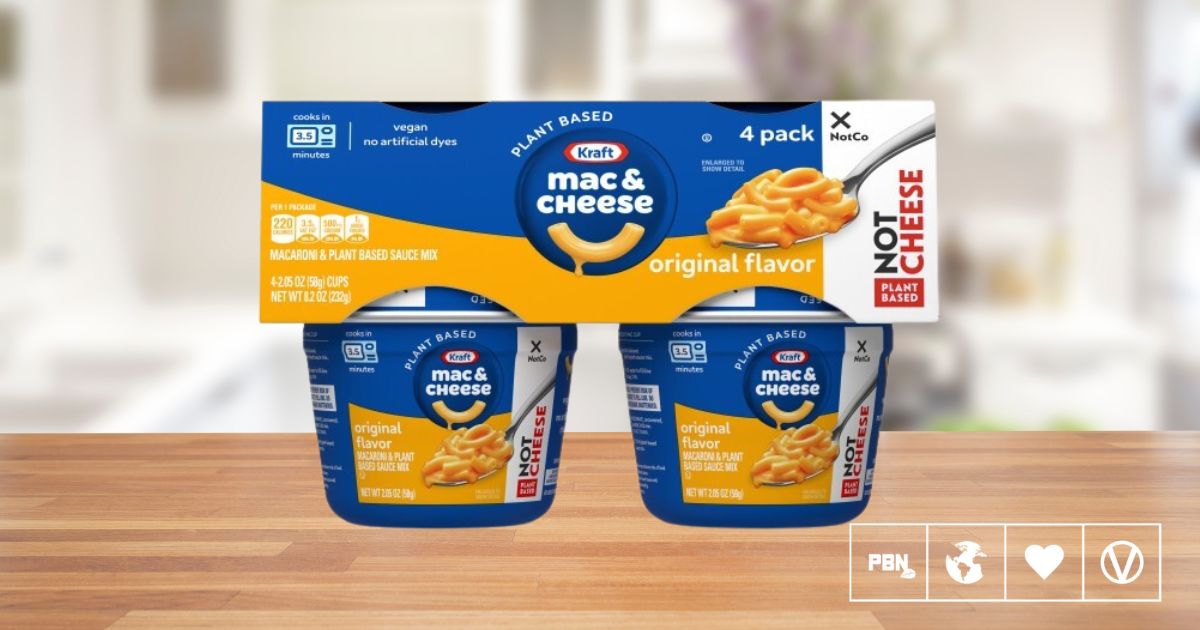 Kraft Heinz Unveils Vegan Instant Mac And Cheese Cups
