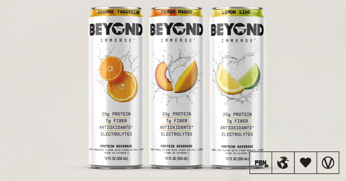 Beyond Breaks Away From Meat, Launches Sparkling Fruit Drinks With 20g ...