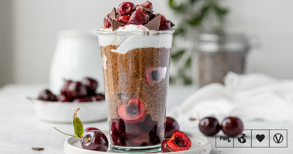 Black Forest Chia Pudding